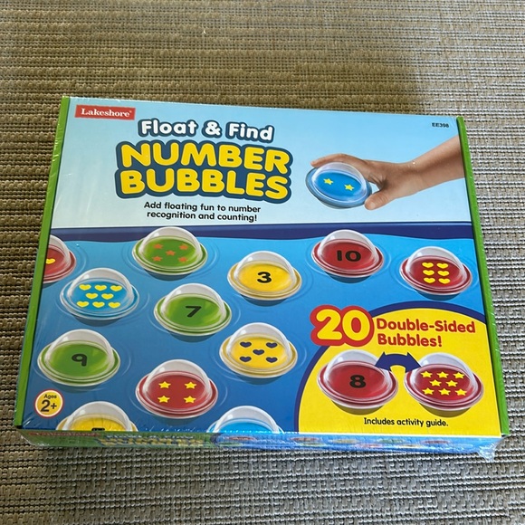 Lakeshore | Toys | Lakeshore Float Learn Number Bubbles | Poshmark